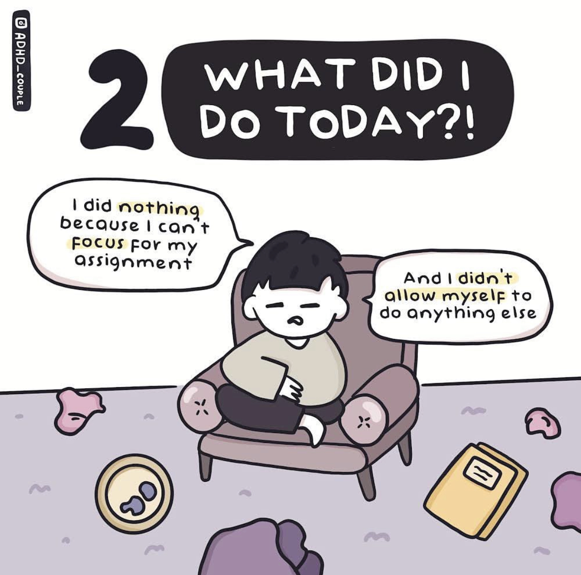 ADHD 6 Moods | ADHD Couple