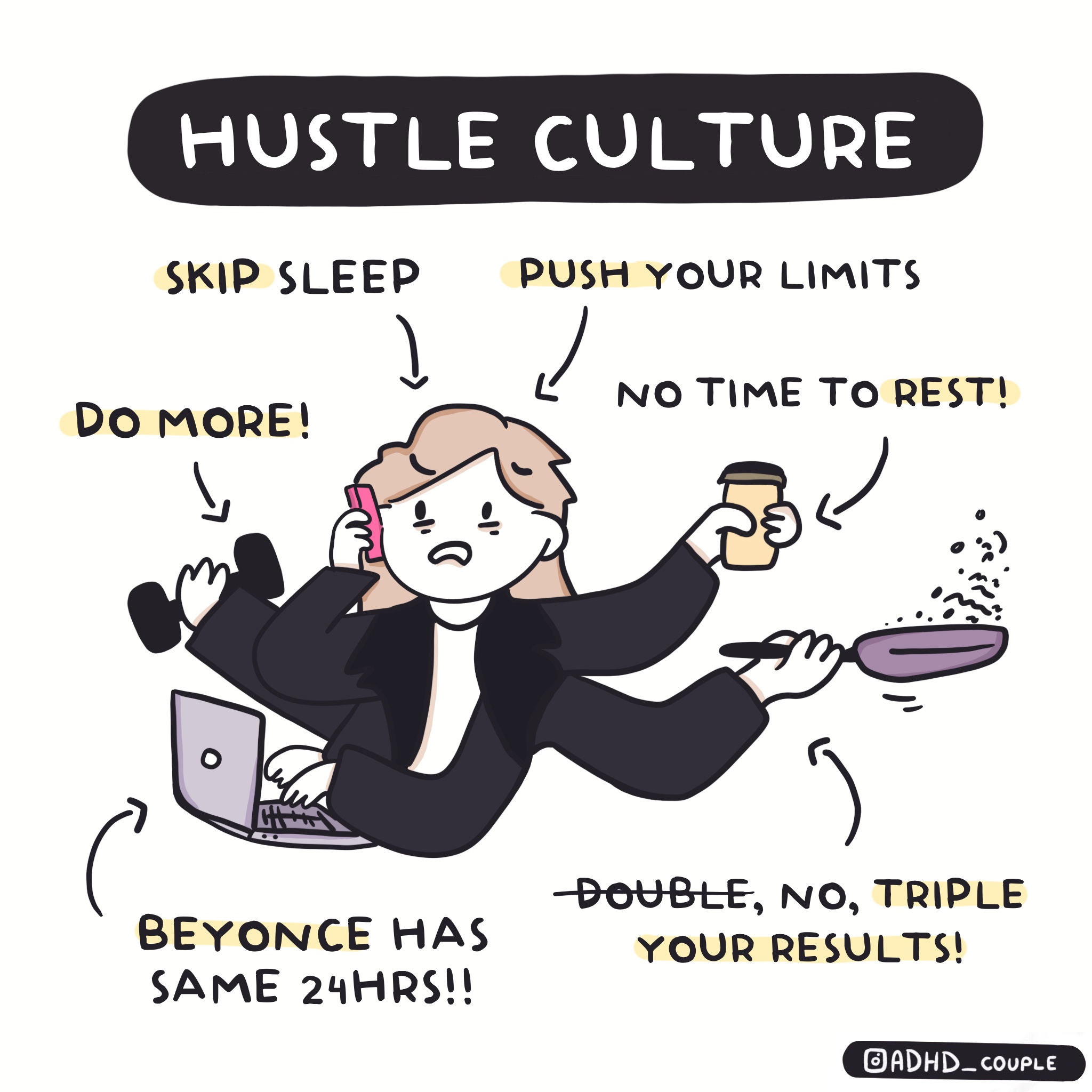 Hustle culture & ADHD | ADHD Couple