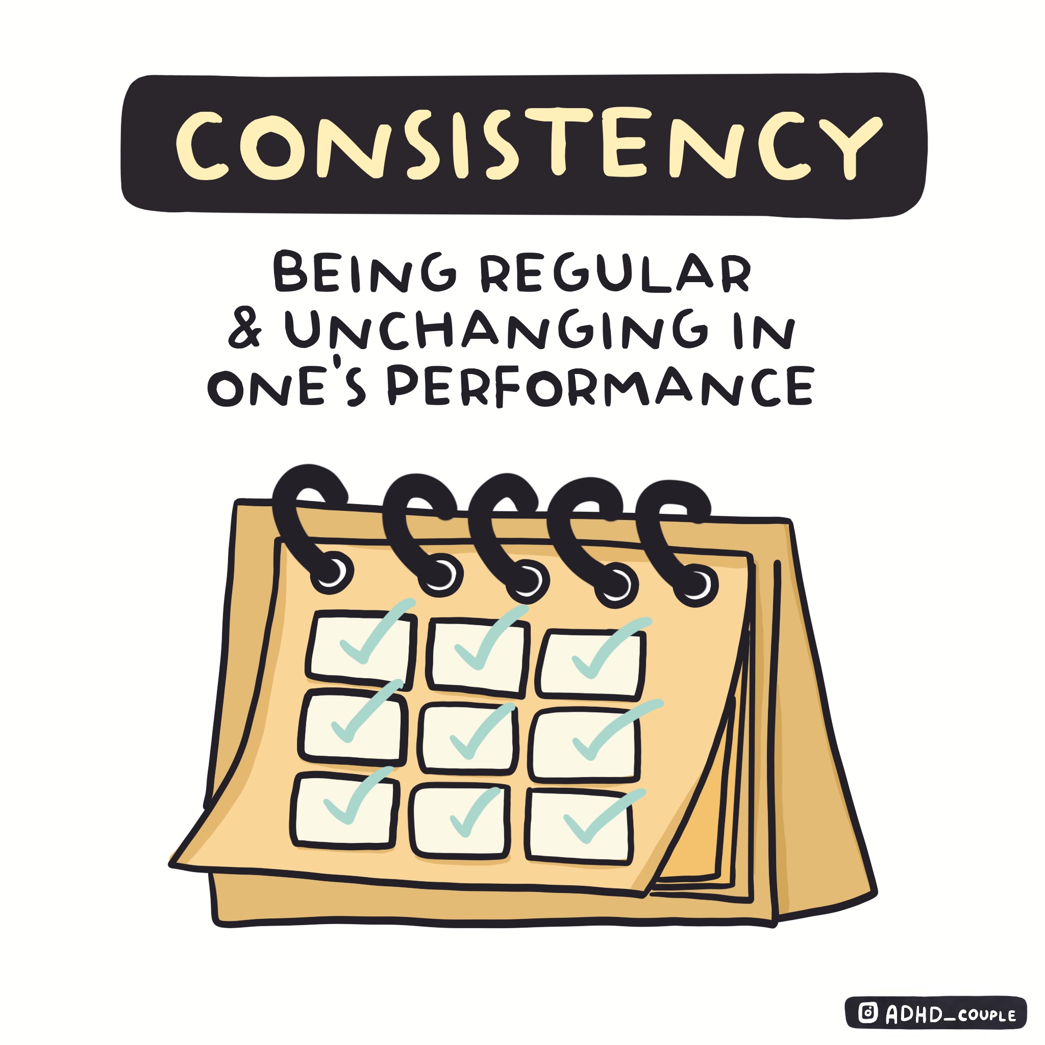 Why Persistence matters more to ADHD than Consistency | ADHD Couple
