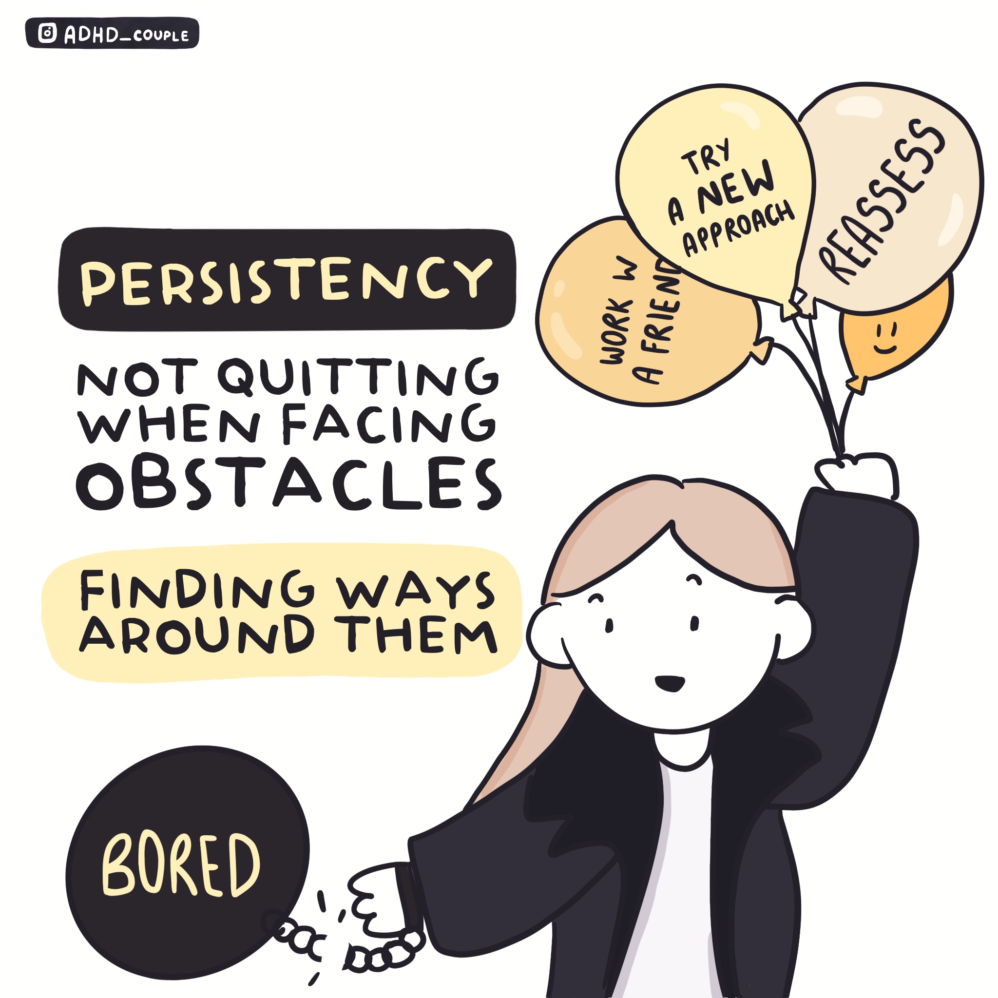 Why Persistence matters more to ADHD than Consistency | ADHD Couple