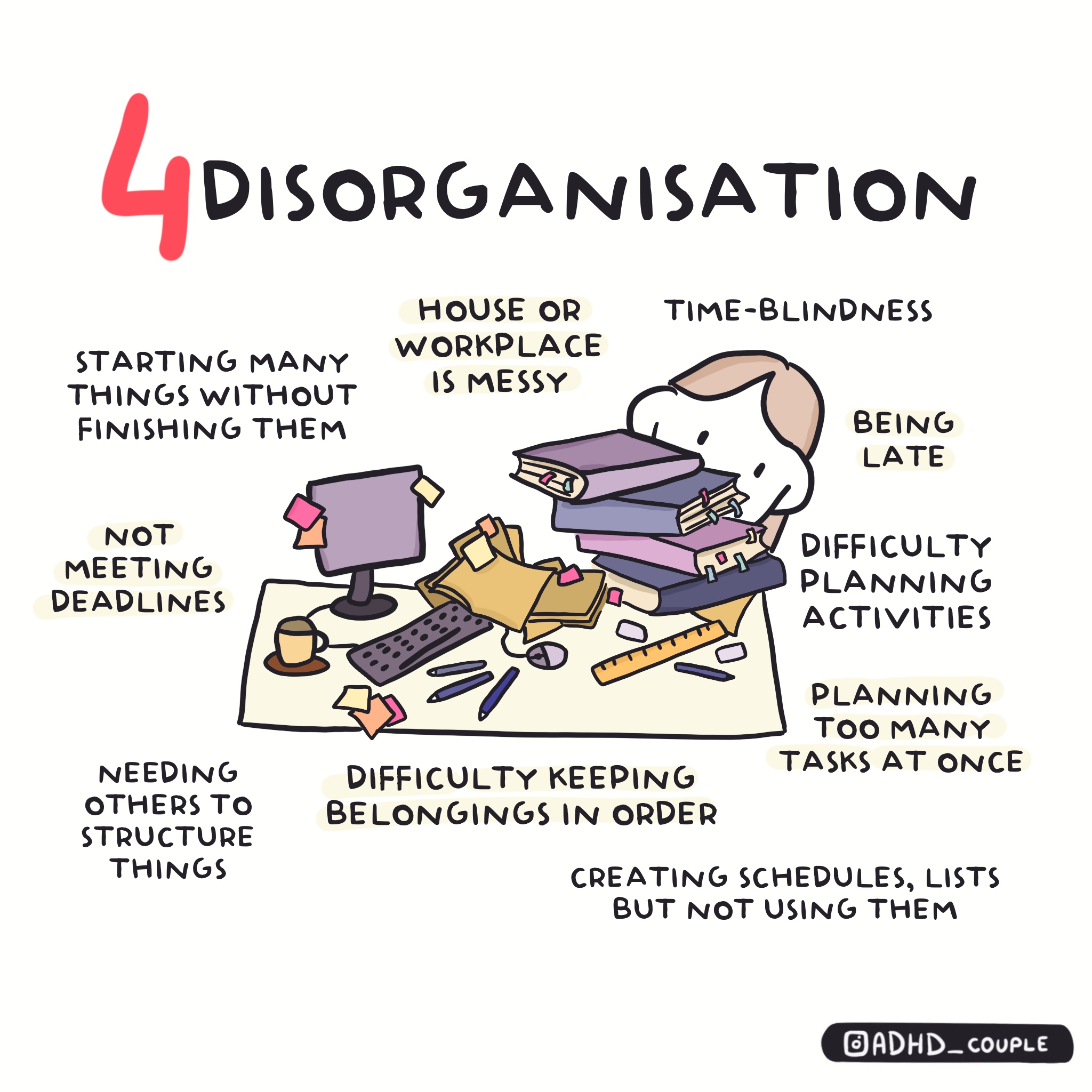 Adult ADHD Symptoms | ADHD Couple