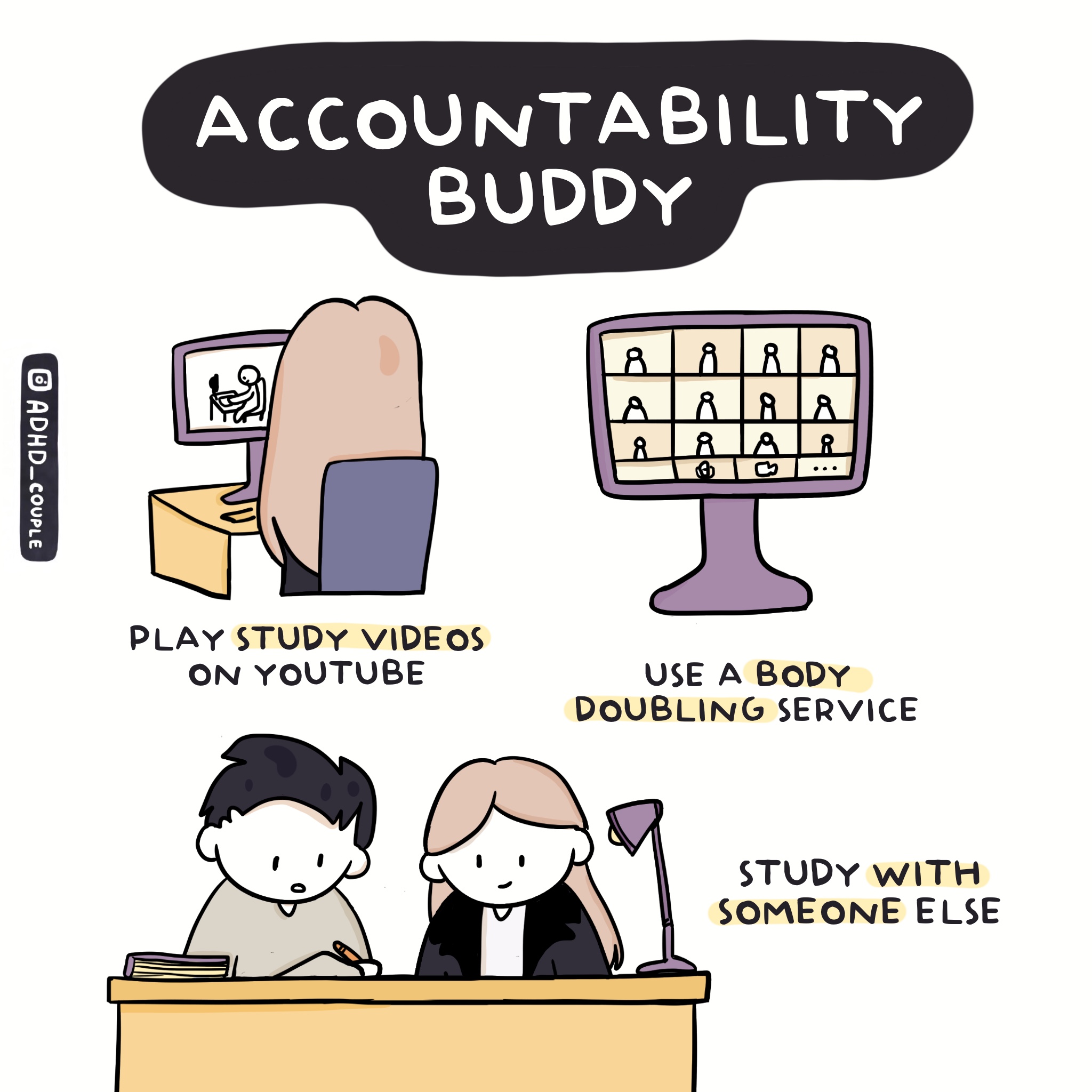 9 ADHD Study Tips | ADHD Couple