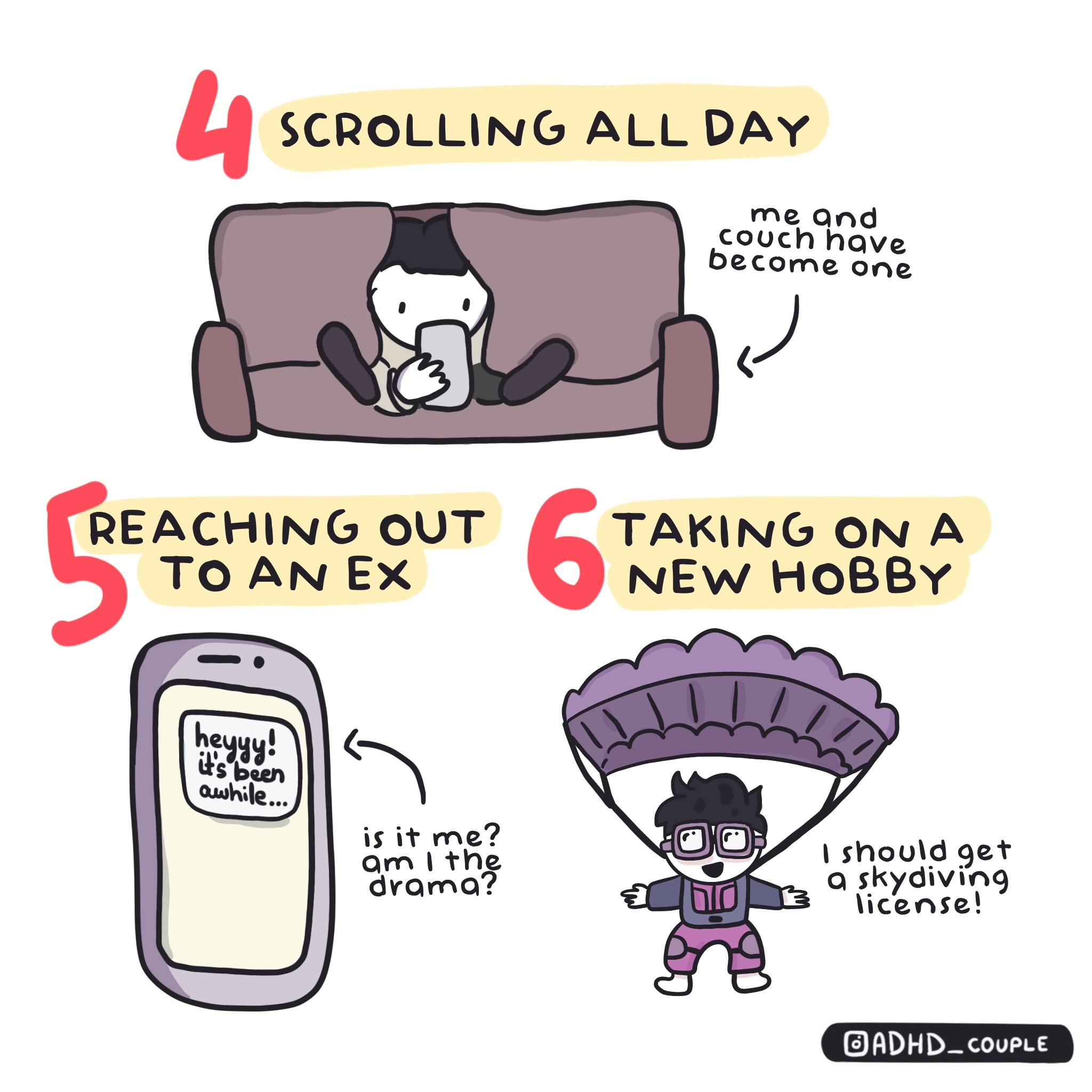 Bored ADHD'er Survival Guide | ADHD Couple